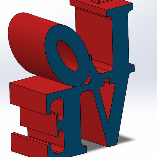 Free STL file Love ️‍🔥 ・Template to download and 3D print・Cults