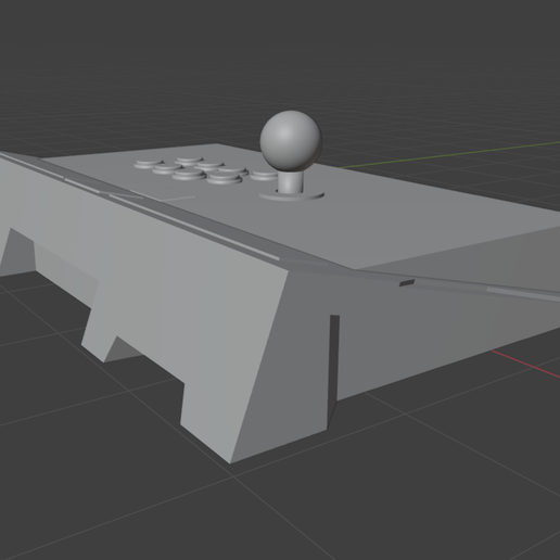 🐉 Qanba Dragon arcade joystick・ STL File for 3D printing・Cults