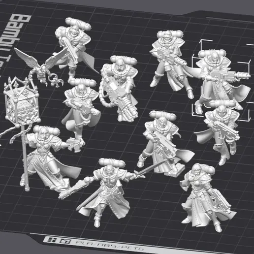 3d File Sisters Big Team 🎲 ・3d Printing Design To Download・cults