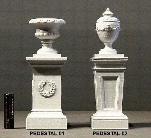 🏛️ Six Classical Urns・Free STL File for ・Cults