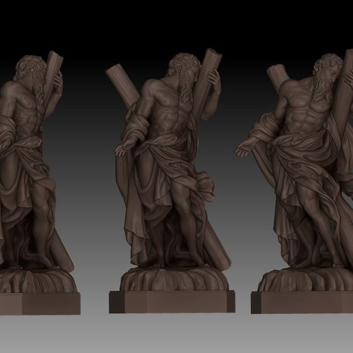 ⛪ Saint Andrew 3D STL Model・ STL File for 3D printing・Cults