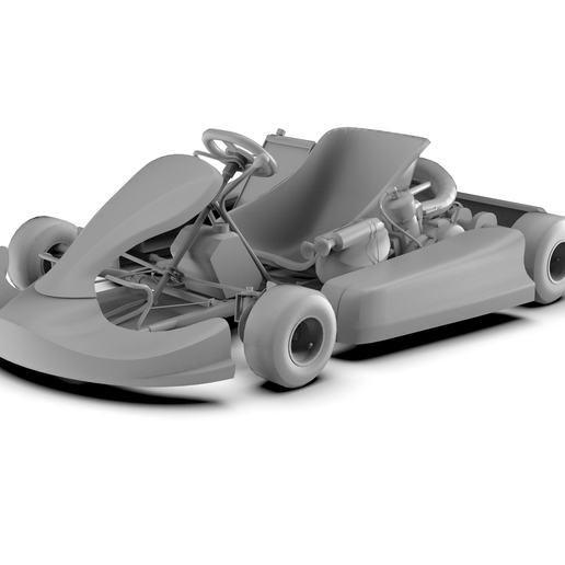 STL file KART STL 3D 🏎️ ・Model to download and 3D print・Cults