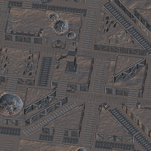 ♟ Trench Crusade-Modular Trench Terrain – Perfect for WW1 & Grimdark ...