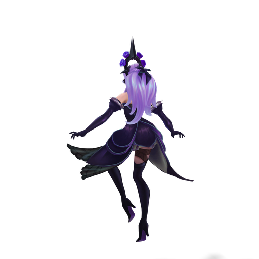 STL file Withered Rose Syndra League of Legends 3D print model 🌹 ・3D ...