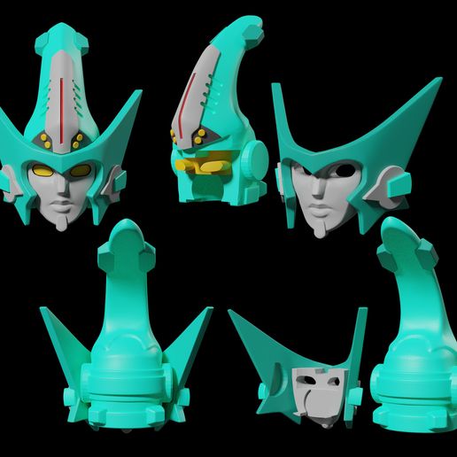 🤖 Velocity Head for Legacy Override・ STL File for 3D printing・Cults