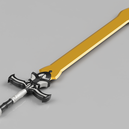 🗡️ Ike's Ragnell Sword: Fire Emblem・ STL File for 3D printing・Cults