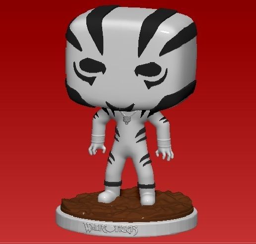 🐅 Funko white tiger marvel・ 3D File for 3D printing・Cults