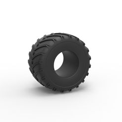 Download 34 3D models from Monster Jam tires Scale 1:25 listed by ...