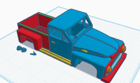 🚚 Truck Harvester L・ STL File for 3D printing・Cults