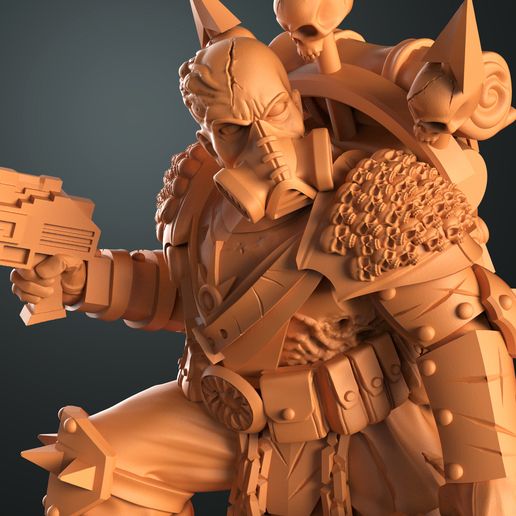 🛰 Traitor Sergeant・ STL File for 3D printing・Cults