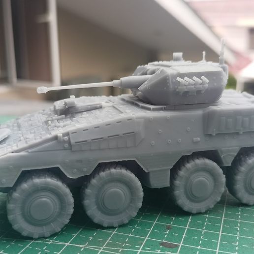 🎲 Lithuanian GTK Boxer VILKAS Infantry Fighting Vehicle・ STL File for ...
