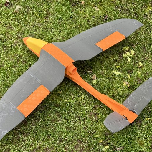 🔰 Sharky 40/50mm EDF Beginner Trainer, Two Tail Options・ 3D File for 3D ...