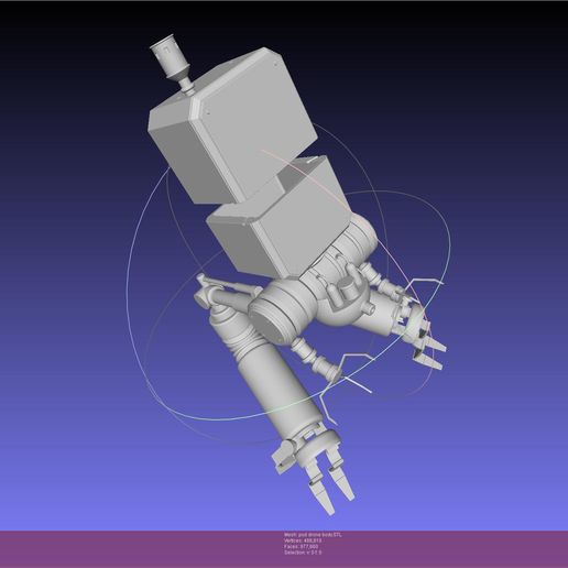 STL file Nier Automata Pod 042 Drone Body 🎮 (STEP)・3D printing idea to ...