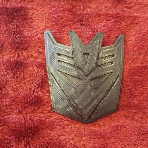 STL file Transformers-Decepticon badge 📛 ・3D printing template to ...