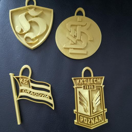 💅 Polish Football keychains・Free STL File for 3D printing・Cults