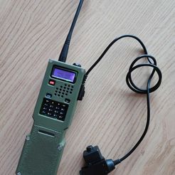 3D printed baofeng uv-5r military radio case • made with ender 3 v3SE・Cults