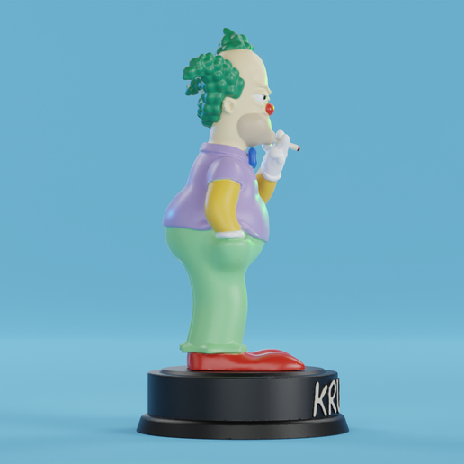 🤡 Krusty the Clown・ 3D File for 3D printing・Cults