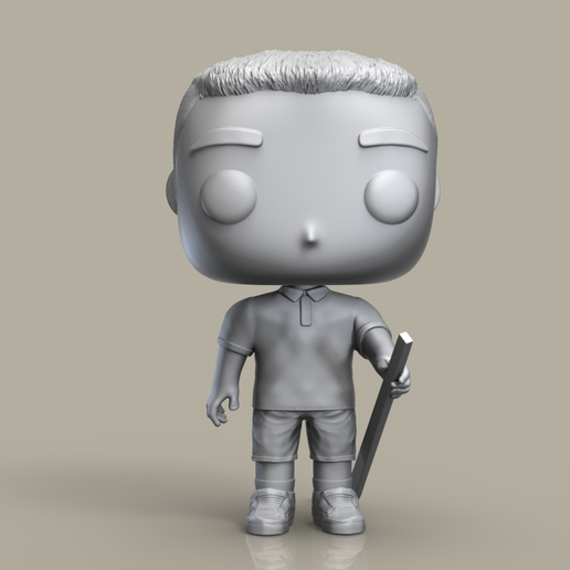 STL file FIELD HOCKEY FUNKO MAN VERSION 🏒 ・Model to download and 3D ...