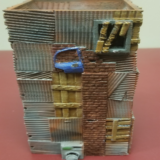 🎲 Shanty dice tower/watch tower・Free 3D File for ・Cults