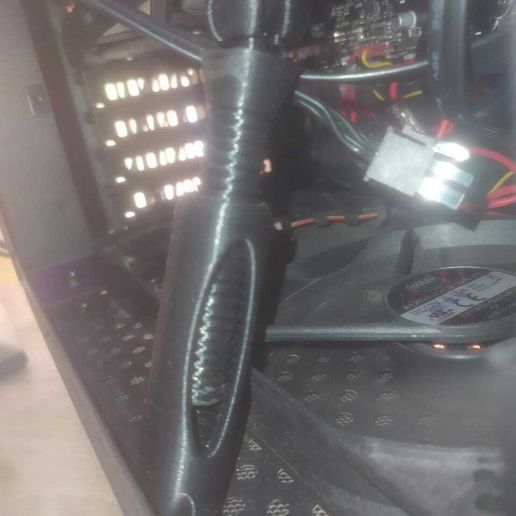 Free 3D file Adjustable GPU support 🔧 ・3D print model to download・Cults