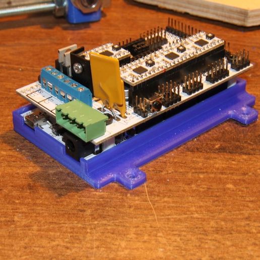 Download free STL file Arduino Ramps Mounting Plate • 3D printing ...