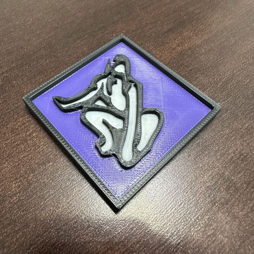 STL file Dead By Daylight - Quick and Quiet Perk Icon 😵 (3MF)・3D print ...