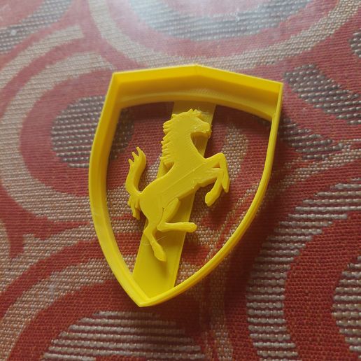 STL file Ferrari cookie cutter 🍪 ・3D print design to download・Cults