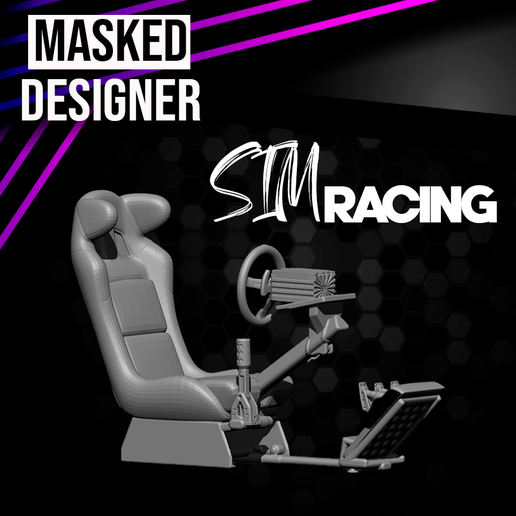 🌆 SIM RACING 164・ STL File for 3D printing・Cults