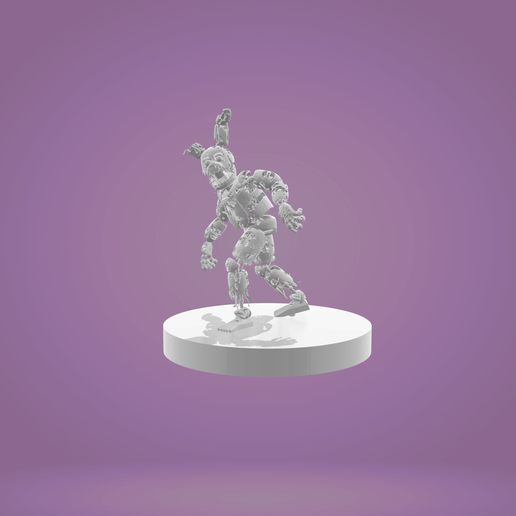 🦸 Springtrap figure・ STL File for 3D printing・Cults