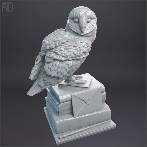 🦉 Owl, Hedwig・Free STL File for 3D printing・Cults