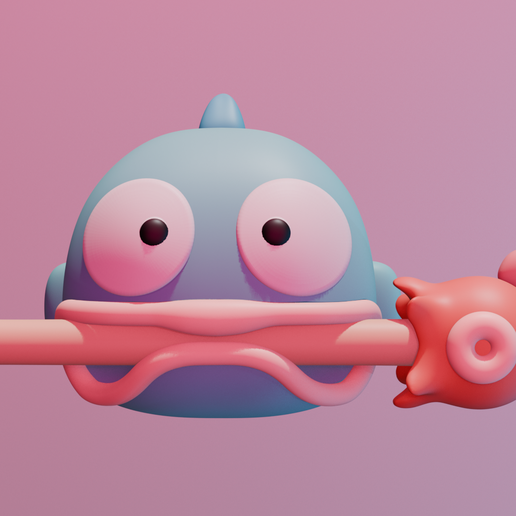 Free STL file SANRIO HANGYODON 🧸 ・3D printer model to download・Cults