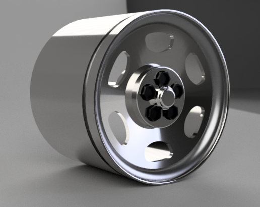 🛞 WHEELS TYPE 454SS CHEVY. TYPE US M,AGS・ OBJ File for 3D printing・Cults