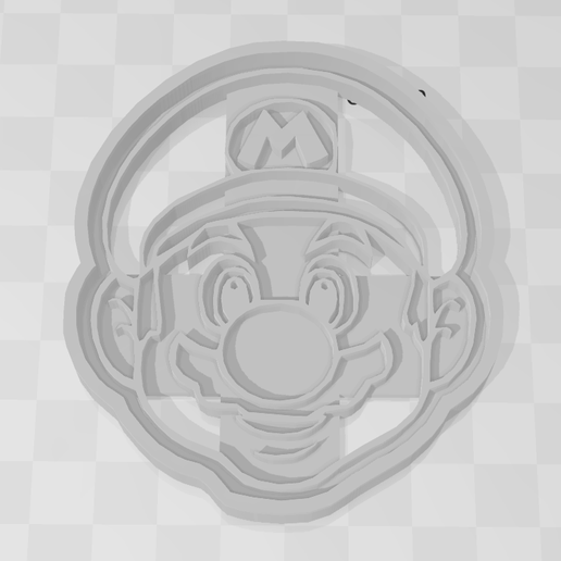STL file MARIO CUTTER 🍪 ・3D printable design to download・Cults