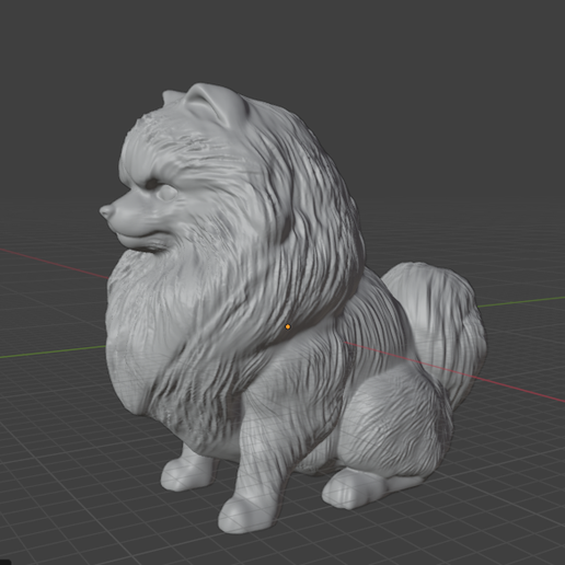 🐕 Pomeranian Spitz 3D print・ STL File for 3D printing・Cults