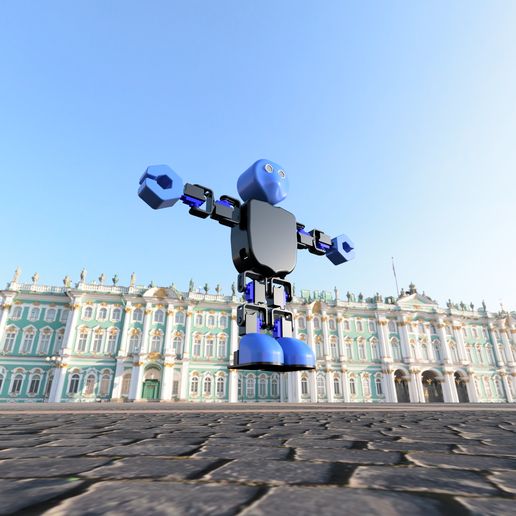 🤖 Humanoid Robot for Arduino with 9G Servo Motors : SG90 - TS90A ...