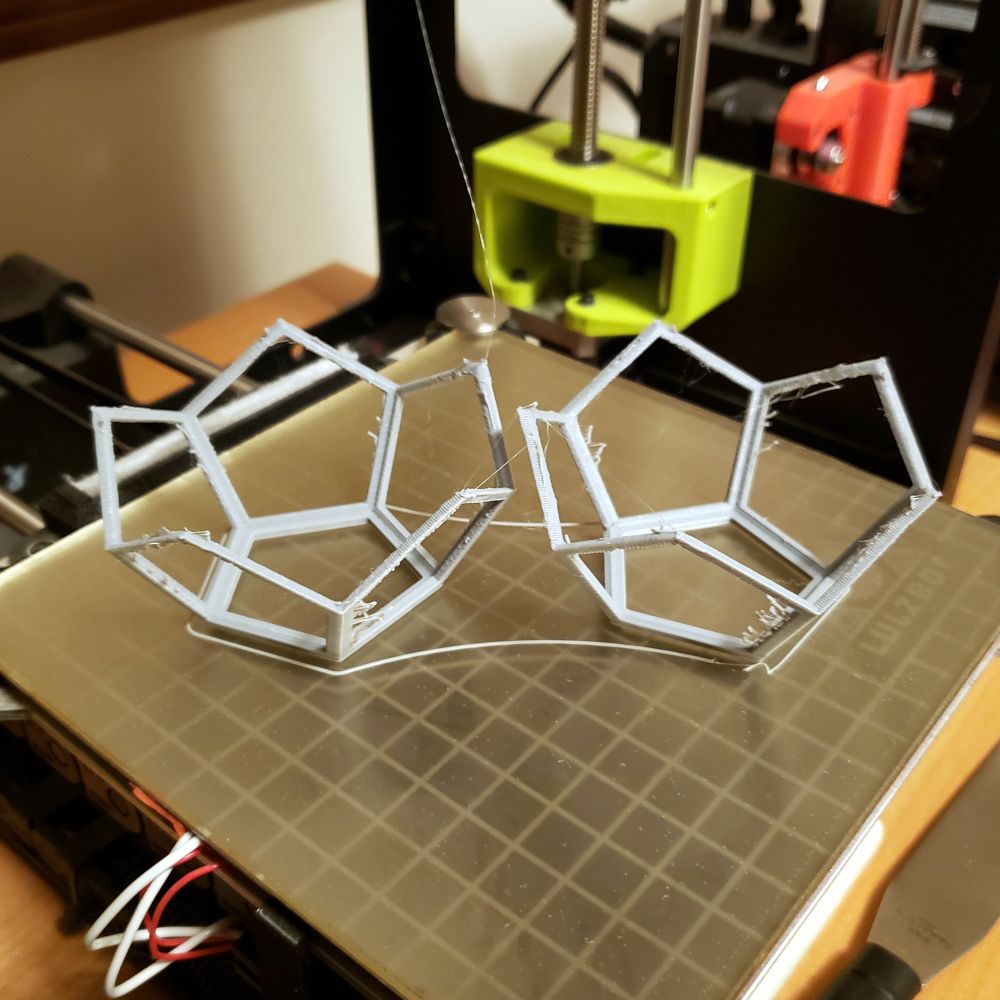 Download free STL file Dodecahedron that prints without support ...