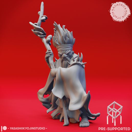 3D file Derro - Savant - Tabletop Miniature (Pre-Supported) 🎲 ・3D print ...