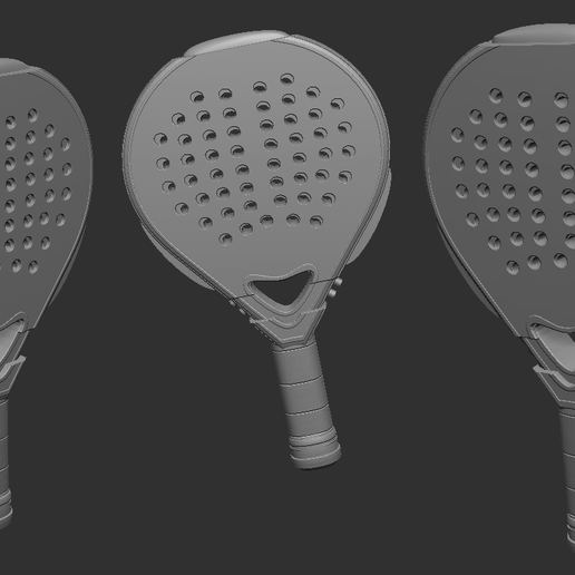 🎾 Padel racket・Free STL File for 3D printing・Cults