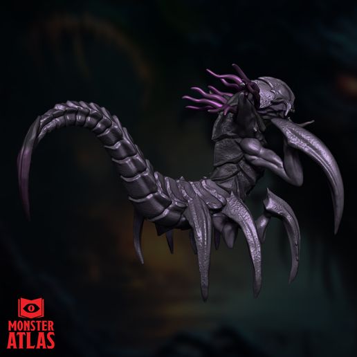 🧙 Mage Hunter Monster・ 3D File for 3D printing・Cults