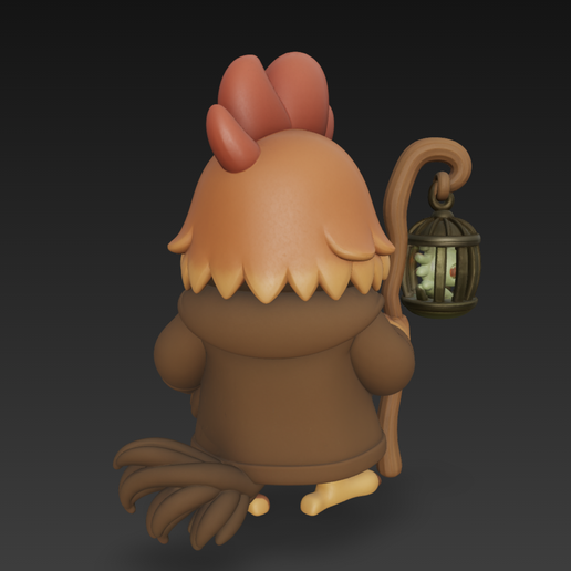 🐓 DnD Chibi Rooster - Legendary Beast Collector・ STL File for 3D ...