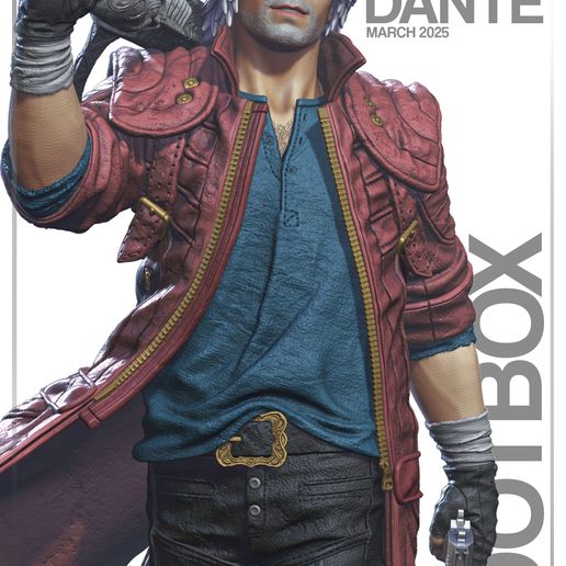 😈 Dante - Devil May Cry・ 3D File for 3D printing・Cults