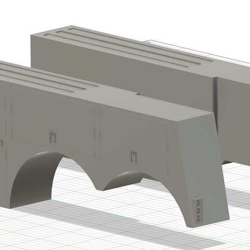👨 MAN MC8 Rear crane body・ STL File for 3D printing・Cults