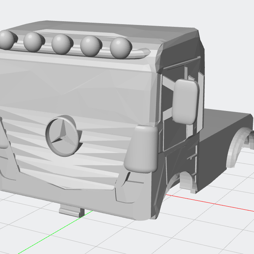 STL file Mercedes C81 Turbo racing truck 🚗 ・3D printing model to ...