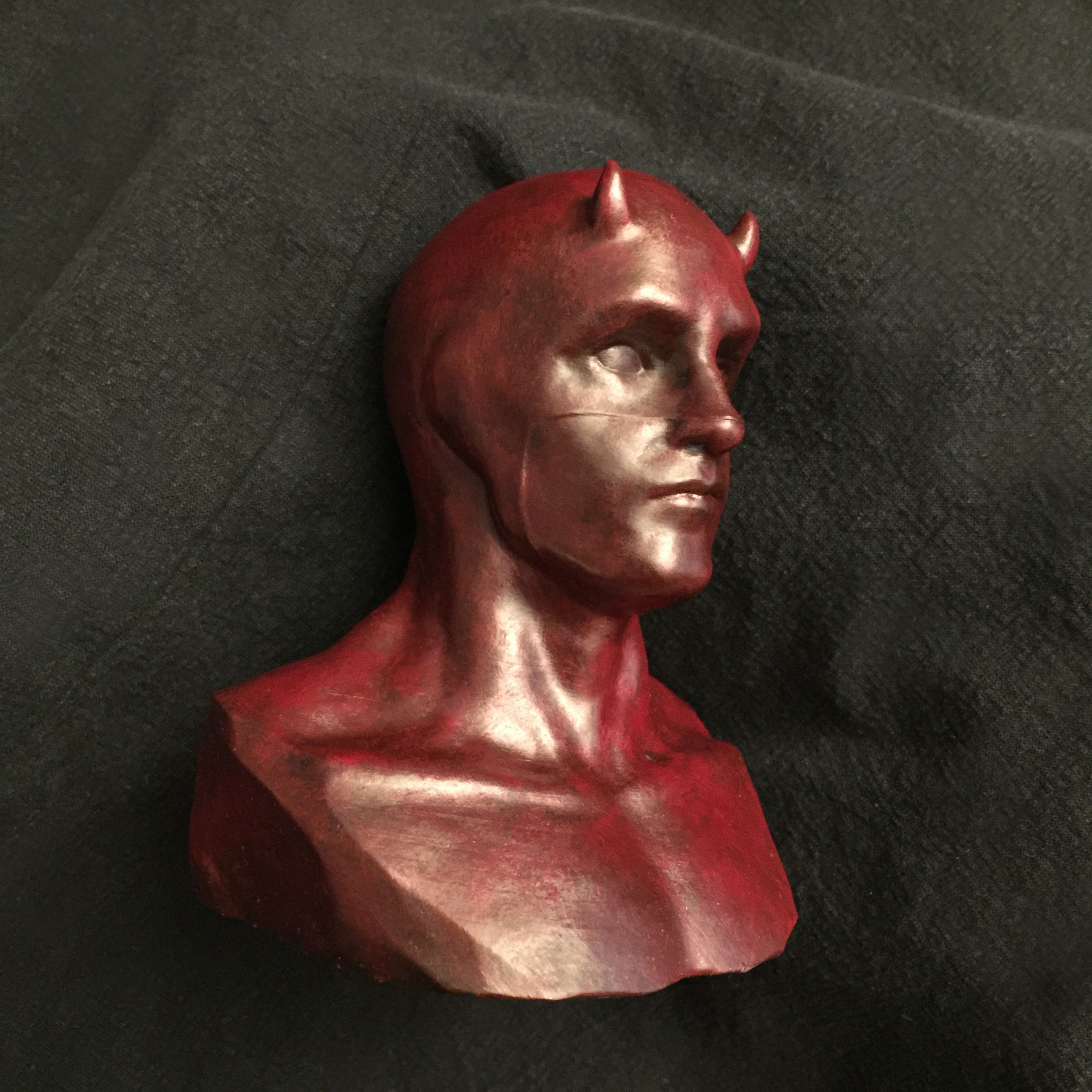 Download STL file Daredevil Bust • 3D printing design ・ Cults