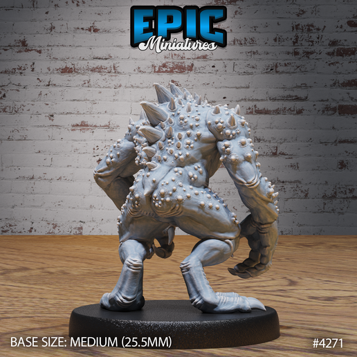 3D file Sewer Beast Set ‧ DnD Miniature ‧ Tabletop Miniatures ‧ Gaming ...