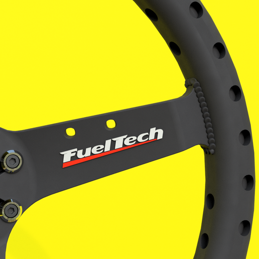 STL file STL STEERING WHEEL FTR RELIEVED FUELTECH 🛞 ・3D printer design ...