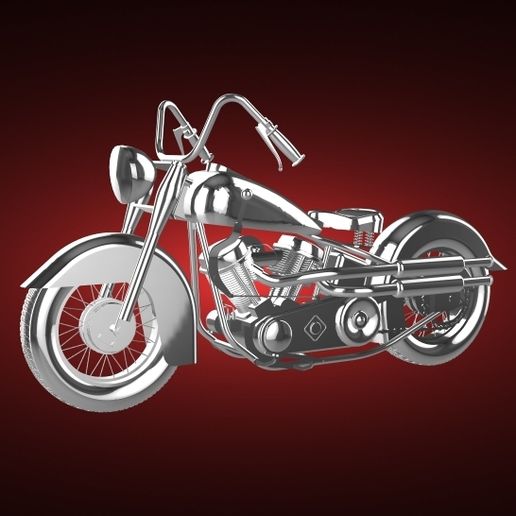STL file Indian Scout Blackbird 1941 🏠 ・3D printing design to download ...
