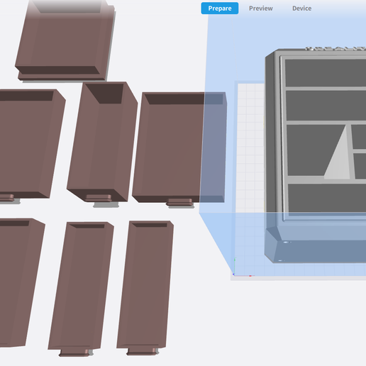 🛰 K1 Max | K1 | K1C Storage - 6 Drawers, Removable Lid for added Space ...