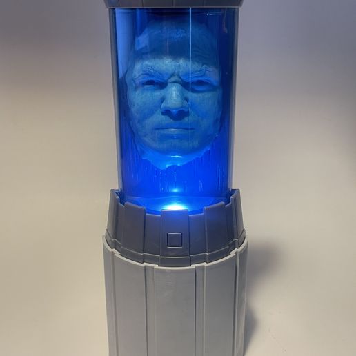 🌩️ Zordon Base 4 1/4" tall Lightning Collection・ STL File for ・Cults