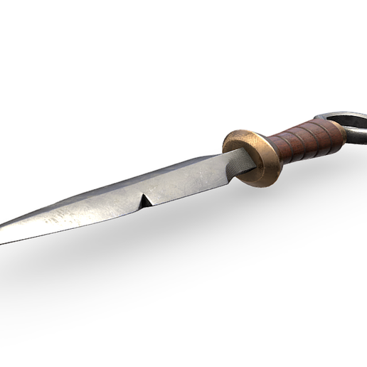 Fichier STL Medieval Dagger - Authentic 3D Model for Historical ...